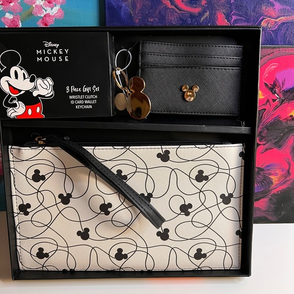 Disney | Bags | Disneys Mickey Mouse 3 Pc Gift Set New | Poshmark